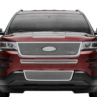 Ford Explorer Custom Grilles | Billet, Mesh, CNC, LED, Chrome, Black