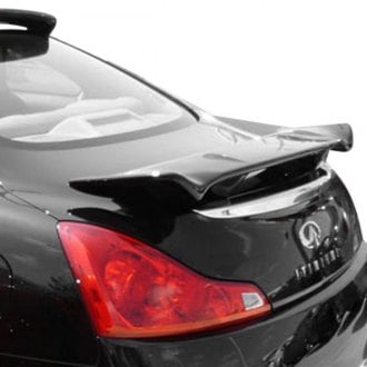 Infiniti G37 Spoilers - Custom, Factory, Roof, Lip & Wing Spoilers