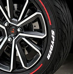 Tire Stickers™ | Tire Sidewall Lettering Kits — CARiD.com
