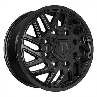 17 Inch Dually Wheels - HD Truck, Custom, Black, Chrome | CARiD