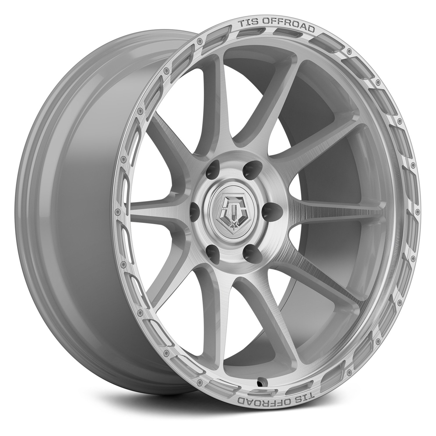 TIS® 563BS Wheels - Brushed Silver Rims