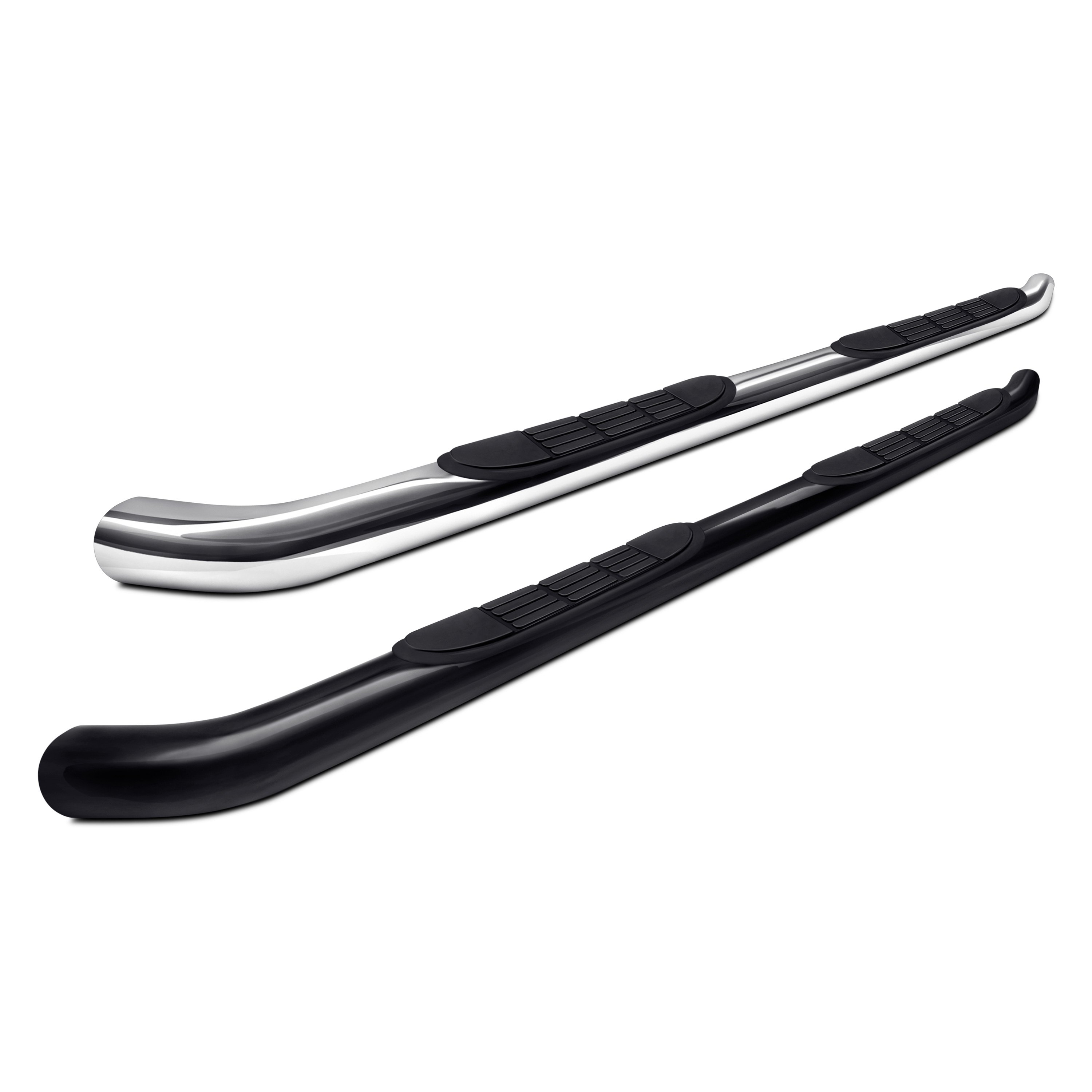 Torxe™ - 3" Round Side Steps with 45 Degree Bent End