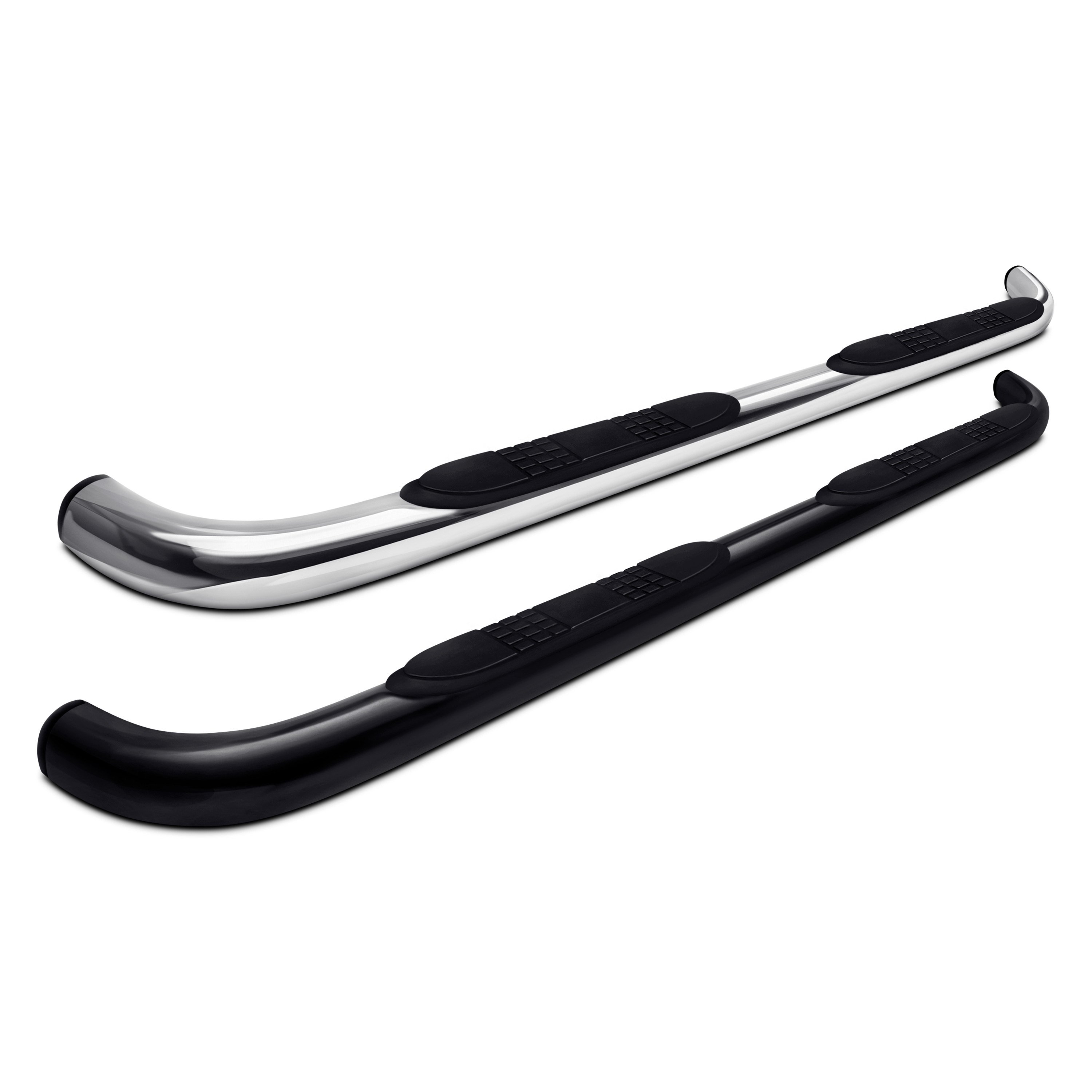 Torxe™ - 3" Round Side Steps with 90 Degree Bent End