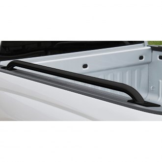 Truck Bed Side Rails - Chrome, Black, Polished Stainless Steel