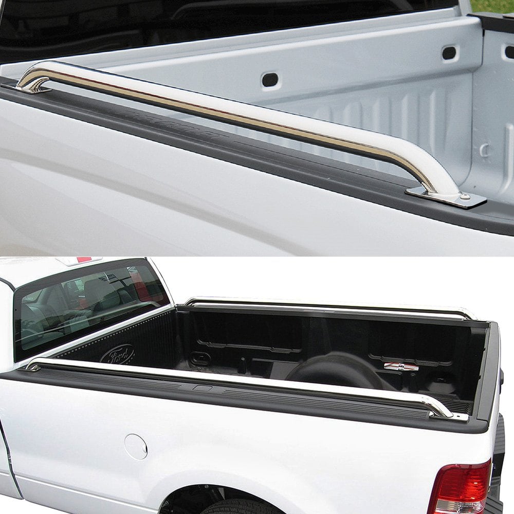 Toyota Tundra Bed Side Rails - Chrome, Black, Polished Stainless