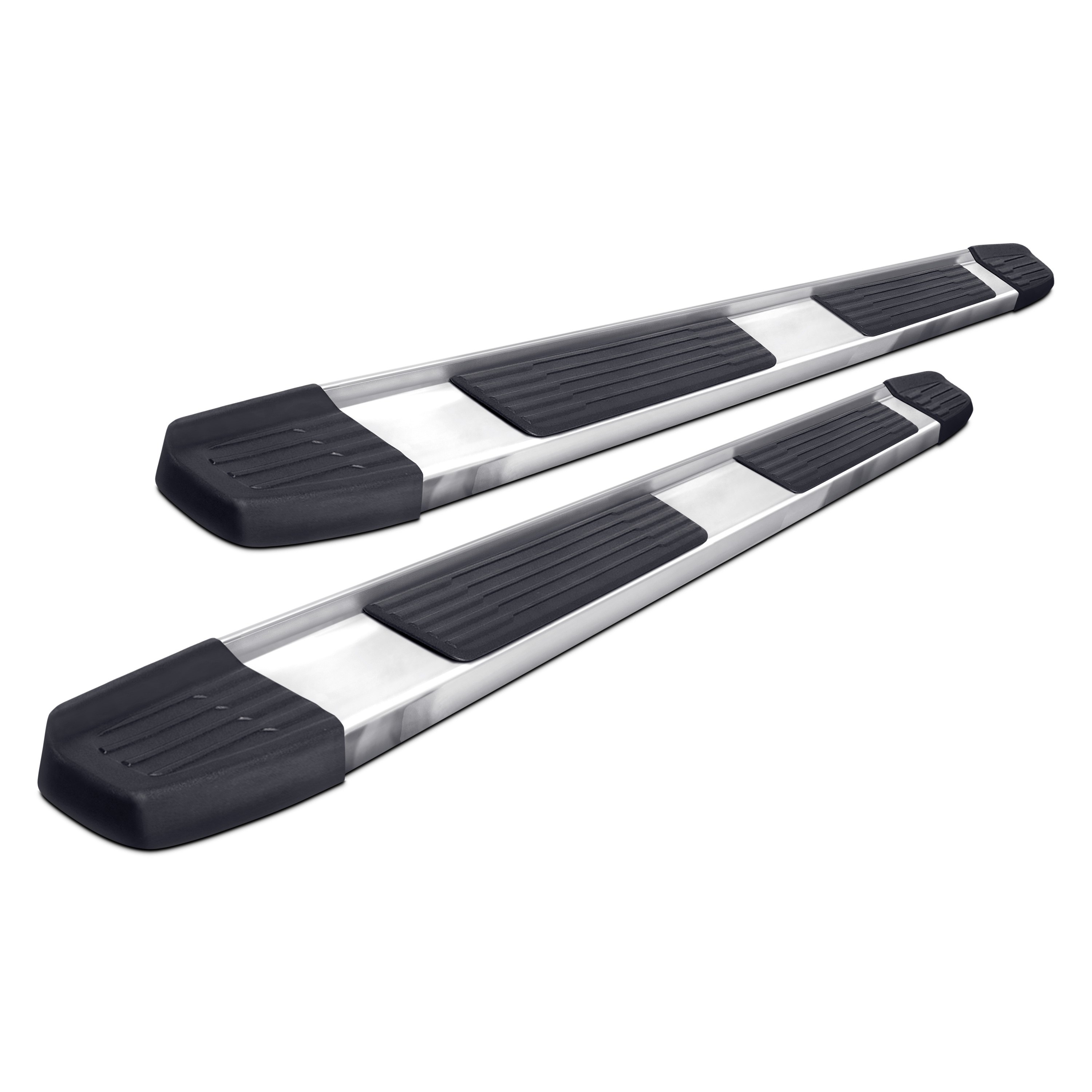 Torxe™ - 5.25" Chrome Rectangular Side Steps