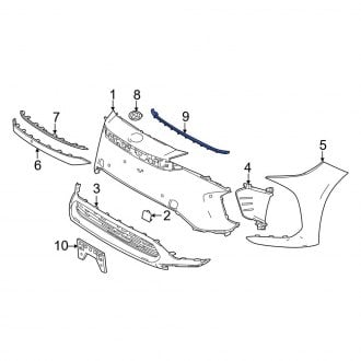Toyota bZ4X Hood Weatherstripping Seals — CARiD.com