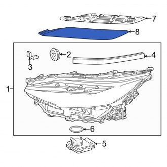 Toyota bZ4X Replacement Header Panels – CARiD.com