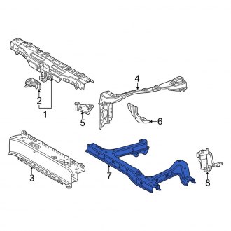 Toyota bZ4X Replacement Chassis Frames & Rails - CARiD.com