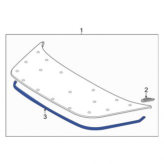 Toyota bZ4X Hood Weatherstripping Seals | CARiD
