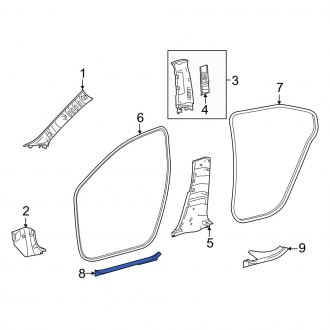 Toyota bZ4X OEM Rocker Panels & Floors | Side Skirts, Pans — CARiD.com
