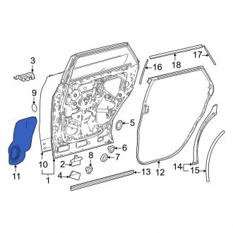 Toyota bZ4X Replacement Doors & Components | CARiD