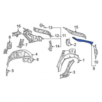 Toyota bZ4X OEM Lighting | Headlights, Fog & Tail Lights — CARiD.com