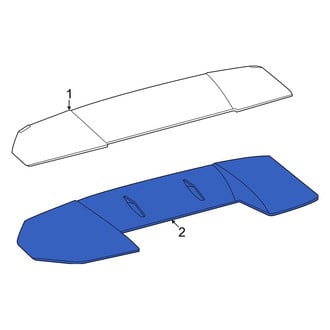 2023 Toyota bZ4X Factory Style Rear Spoilers – CARiD.com