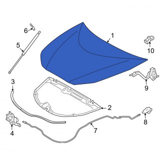 Toyota Mirai Replacement Hood Panels — CARiD.com