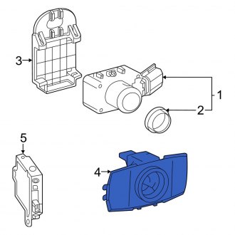 Toyota Mirai Parking Sensors | Garage, Rear, Front — CARiD.com
