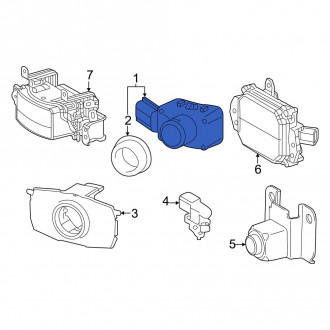 Toyota Land Cruiser Parking Sensors | Garage, Rear, Front — CARiD.com