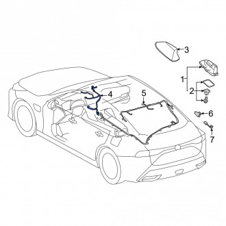 Toyota Mirai OEM Audio & Electronics | Speakers, Stereos — CARiD.com