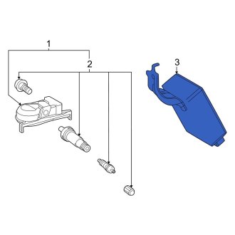 Toyota Mirai OEM Wheels & Tires | Lug Nuts, TPMS Sensors — CARiD.com