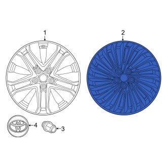 Toyota Mirai Replacement Factory Wheels & Rims - CARiD.com