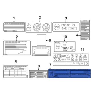 Toyota Corolla Cross OEM Interior Components — CARiD.com