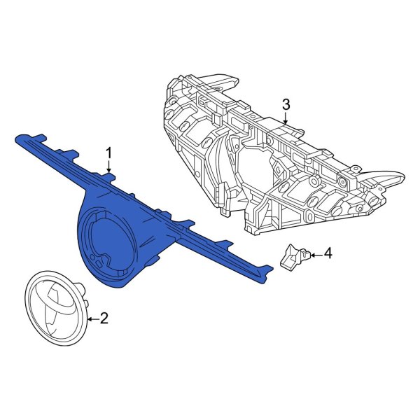 Toyota OE 527110A020 - Front Grille