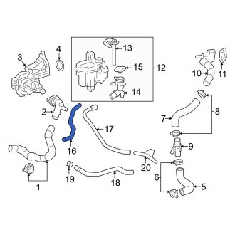 Toyota Corolla Cross OEM Engine Cooling Parts | Radiators, Fans — CARiD.com