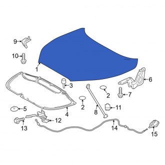 Toyota Corolla Cross Replacement Hoods | Hinges, Supports – CARiD.com