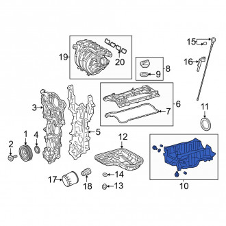 Toyota Corolla Cross Engine Oil Pans, Drain Plugs & Dipsticks — CARiD.com