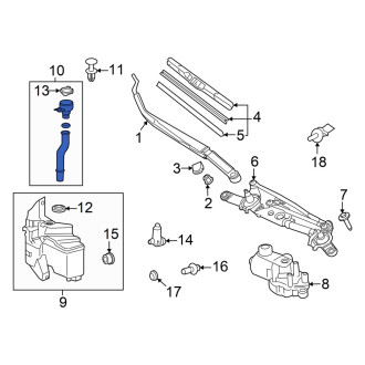 Toyota Corolla Cross Windshield Washer Tanks & Parts | CARiD