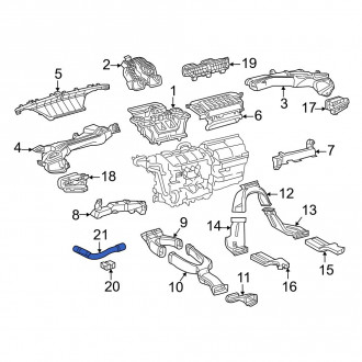 Toyota Corolla Cross OEM A/C & Heating Parts | Systems, Compressors ...