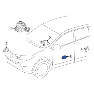Toyota Sienna OEM Electrical Parts | Sensors, Switches — CARiD.com