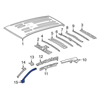 Toyota Corolla Cross Pillars | Assemblies, Door Jambs, Braces — CARiD.com