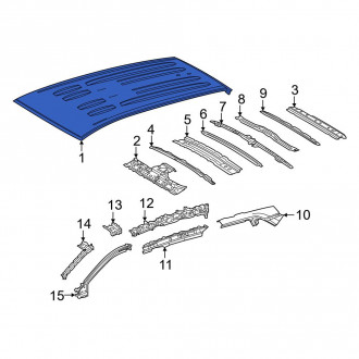 Toyota Corolla Cross Replacement Roofs & Components | CARiD