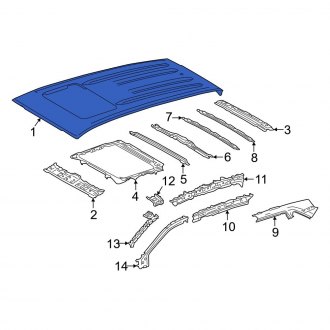 Toyota Corolla Cross Replacement Roofs & Components | CARiD
