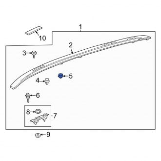 Toyota Corolla Cross OEM Roofs & Parts | Panels, Drip Rails — CARiD.com