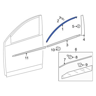 Toyota Corolla Cross Custom Body Side Moldings – CARiD.com