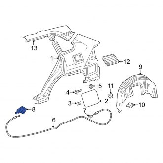 Toyota GR Corolla Fuel Doors & Parts — CARiD.com