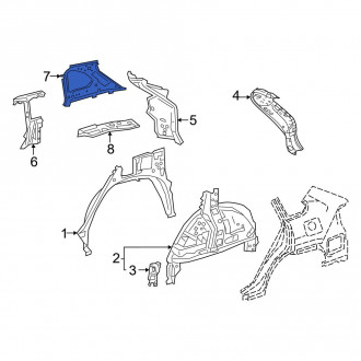 Toyota Corolla Cross Replacement Quarter Panels — CARiD.com