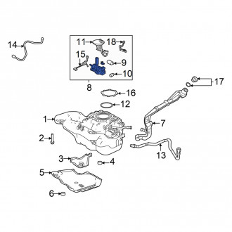 Toyota Corolla Cross Fuel Tanks & Parts — CARiD.com