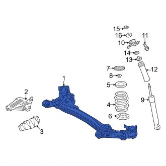 Toyota Corolla Cross Replacement Chassis Frames & Rails | CARiD
