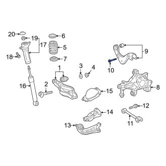 Toyota Corolla Cross Replacement Control Arms & Components – CARiD.com