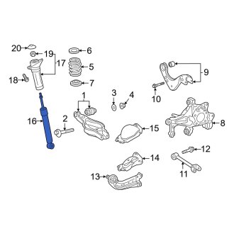 Toyota Corolla Cross Shocks & Struts | Front, Rear | Coil, Air — CARiD.com