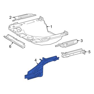 Toyota Corolla Cross Replacement Chassis Frames & Rails - CARiD.com