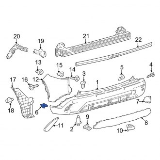 Toyota bZ4X OEM Bumpers - Genuine Front & Rear Bumpers | CARiD