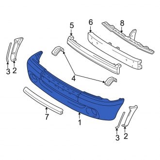 Toyota Tundra Replacement Front Bumpers & Components | CARiD