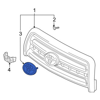 Toyota Tundra Grille Frames & Moldings — CARiD.com