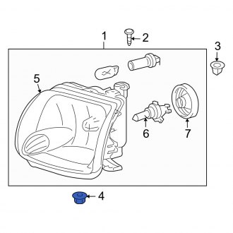 Toyota Camry OEM Lighting | Headlights, Fog & Tail Lights — CARiD.com
