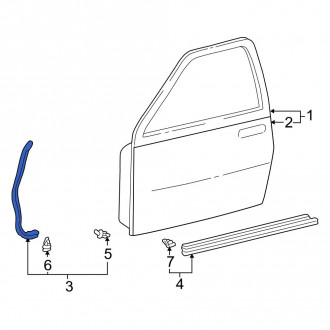 Toyota Tundra Door Seals & Weatherstripping – CARiD.com