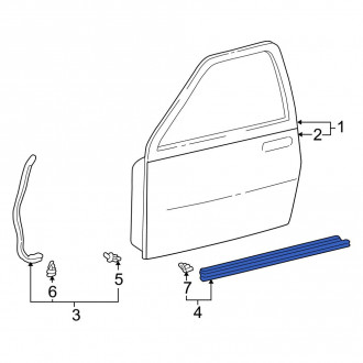 Toyota Tundra Door Seals & Weatherstripping – CARiD.com